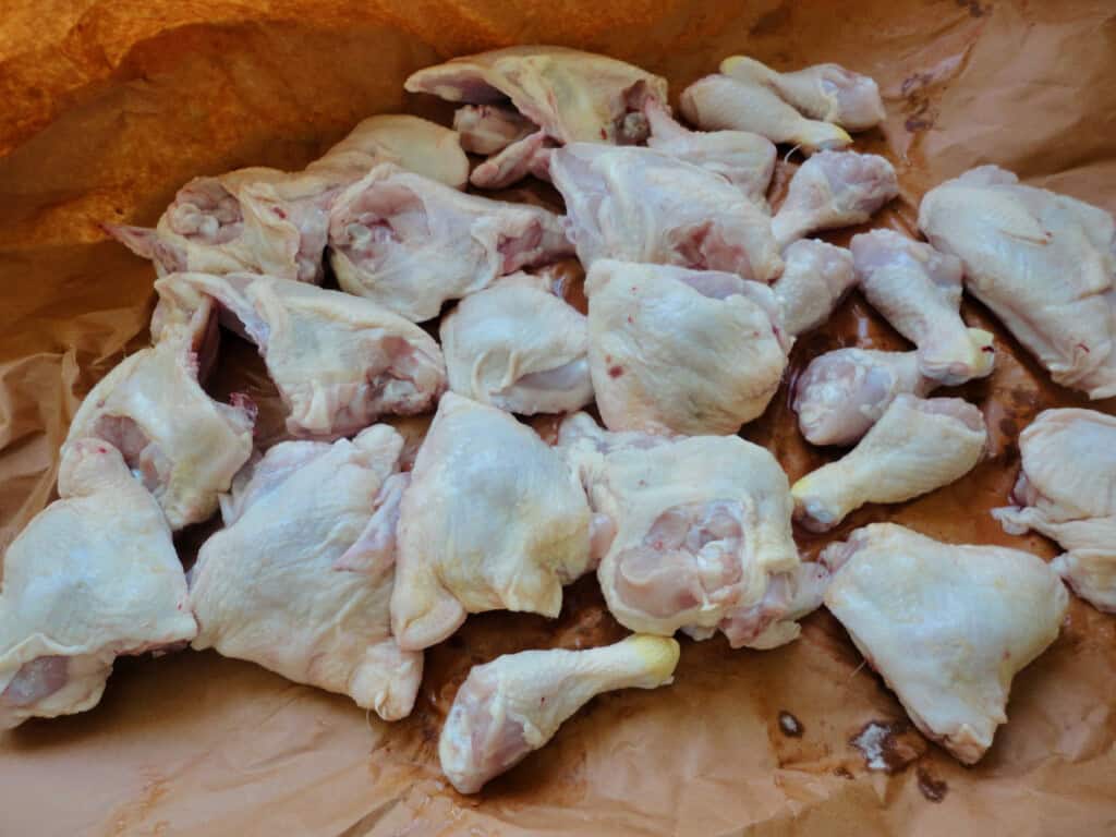 BARBECUED CHICKEN WITH SANTA BARBARA BARBECUE SAUCE