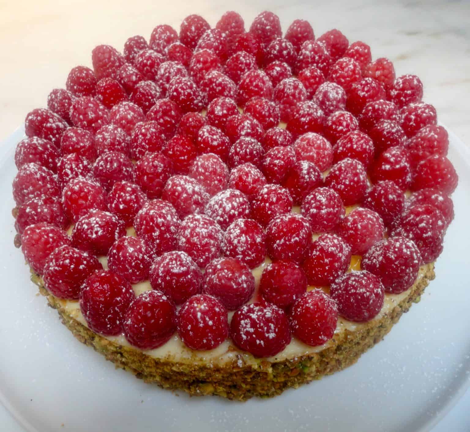 Raspberry Pistachio Cheesecake from John Barricelli of the SoNo Baking ...