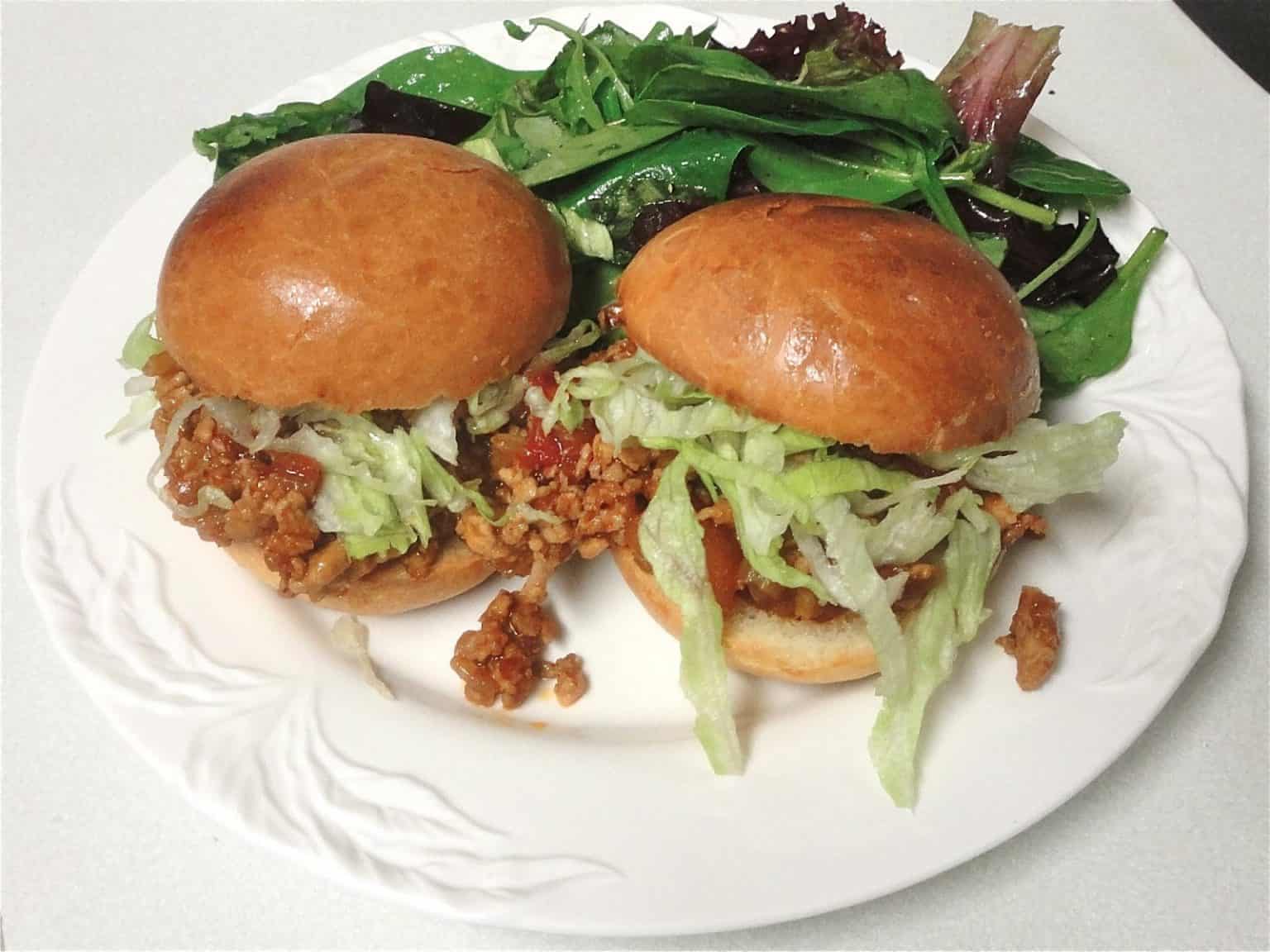 Asian Sloppy Joe Sliders, a recipe from Chef Ming Tsai