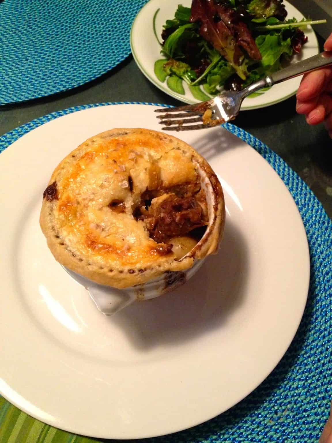 Short Rib Pot Pie adapted from Bon Appetit