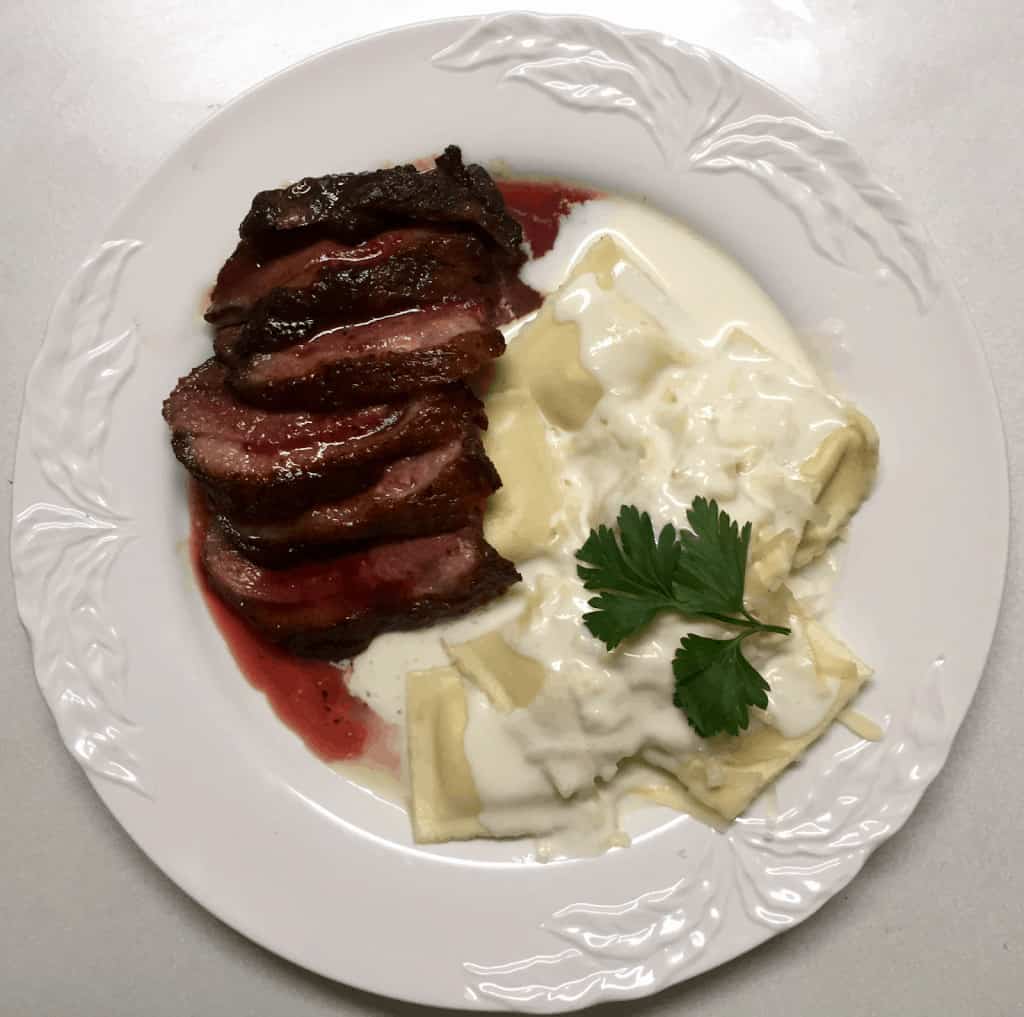 The Perfect Date Night Recipe: Seared Duck with Date Jus and Cheese ...