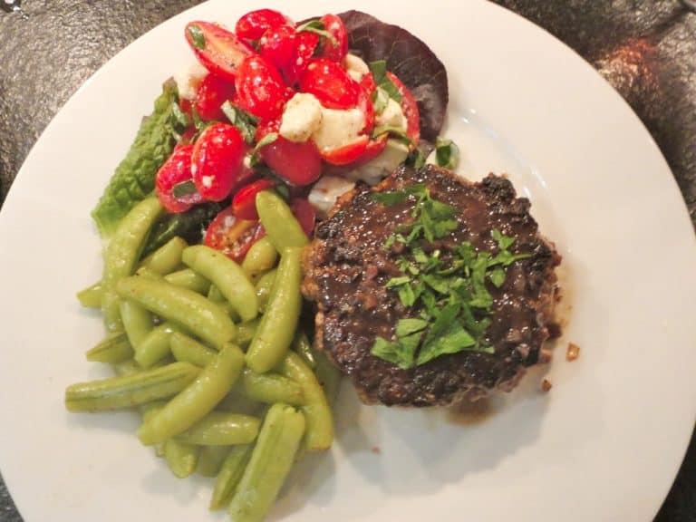 Steak Hache, an homage to Joe Allen’s Chopped Steak