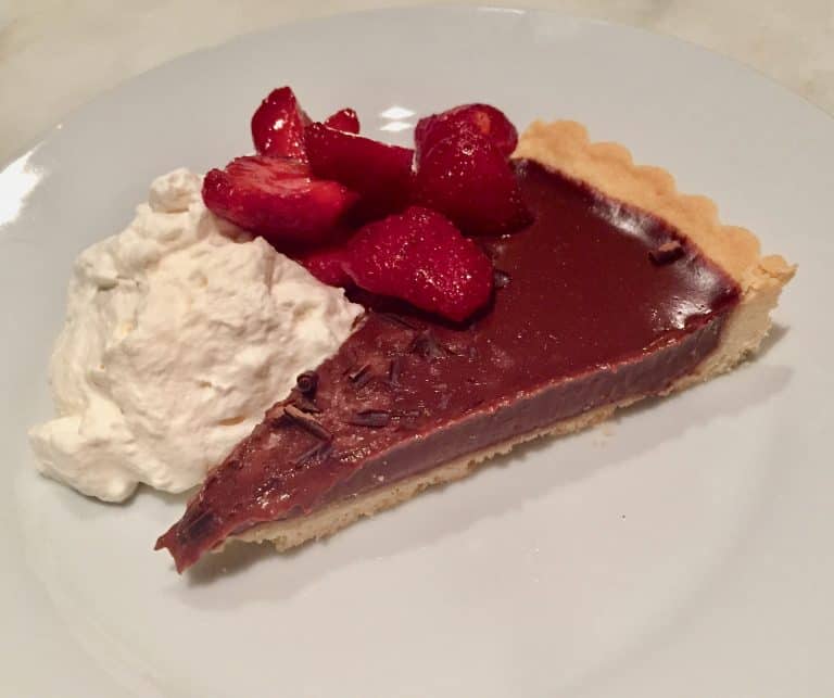 Bittersweet Chocolate Raspberry Tart from Nick Malgieri’s “The Modern ...