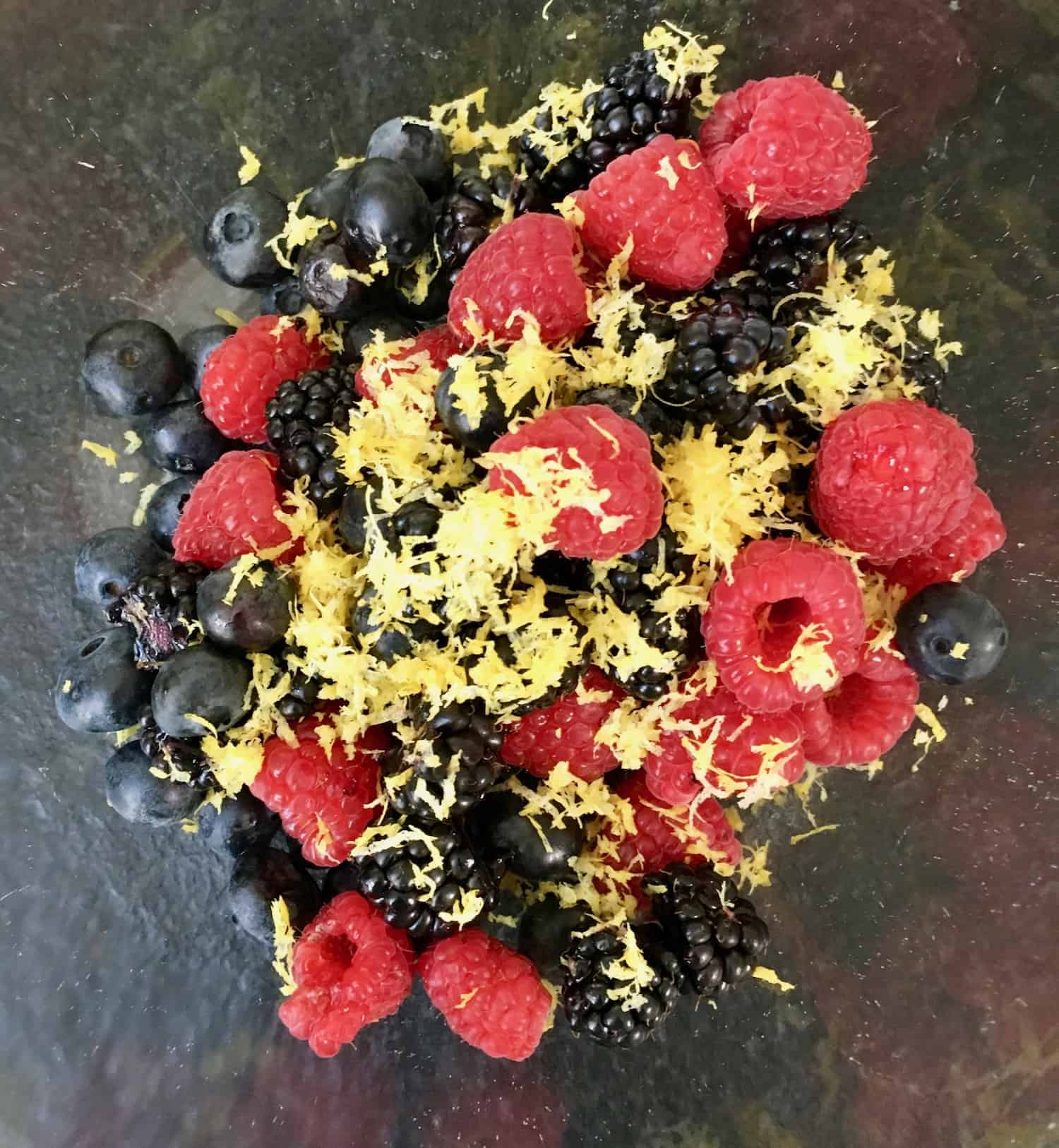 Gail Simmons’ Bumbleberry Buttermilk Upside Down Cake