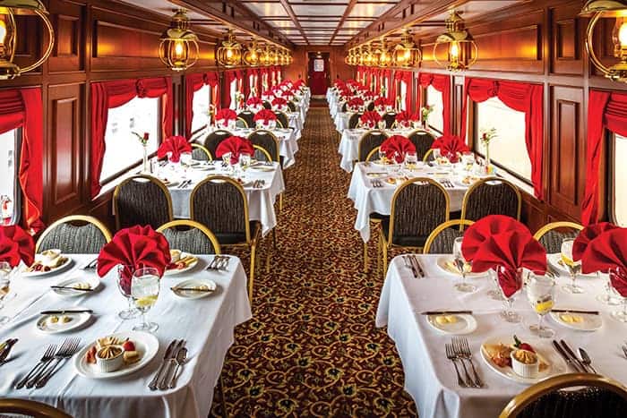The 4 Best Dinner Trains in the US and Green Mountain Dinner Train’s ...