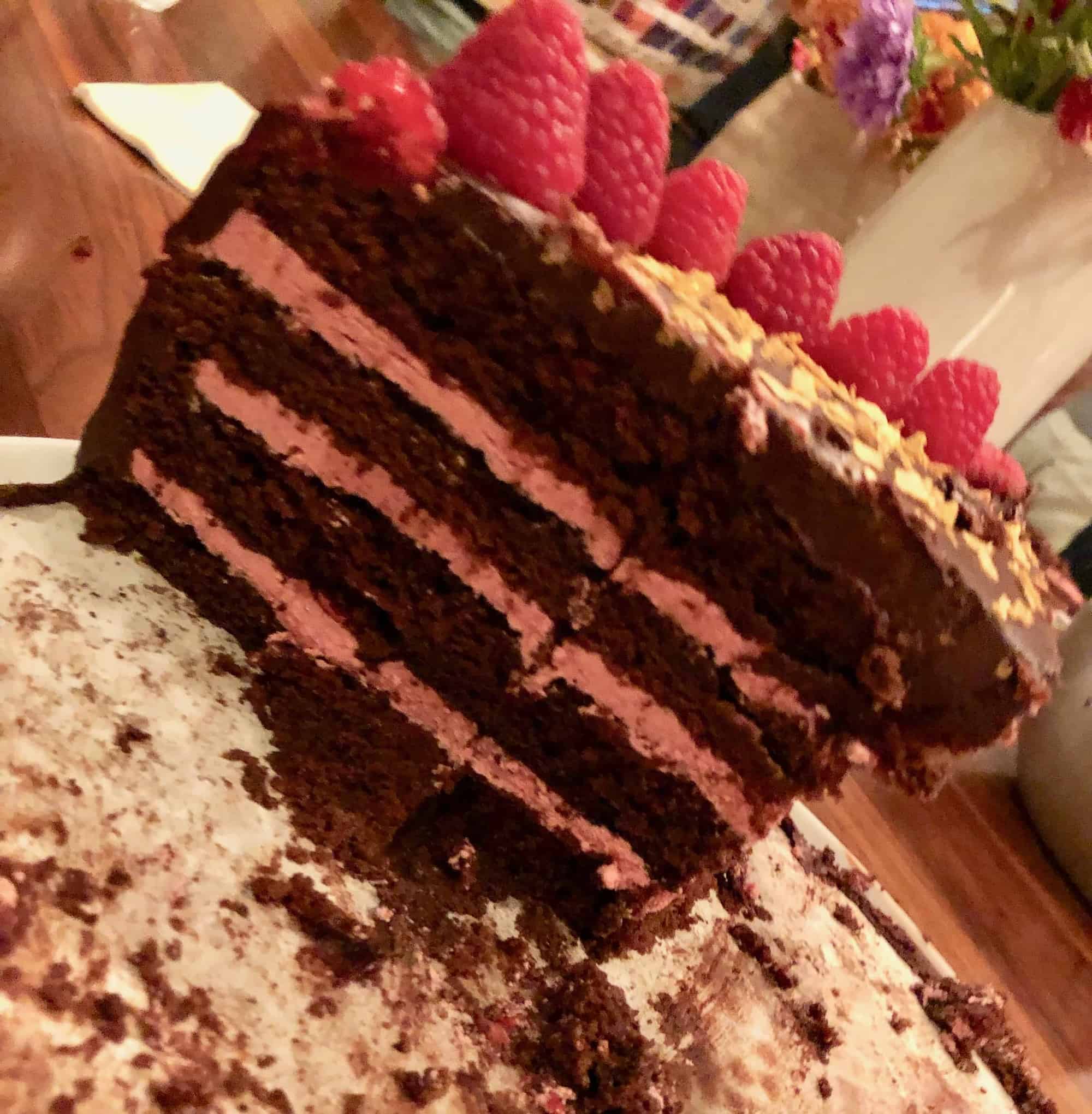 The Absolute Best Chocolate Raspberry Cake Ever Baked