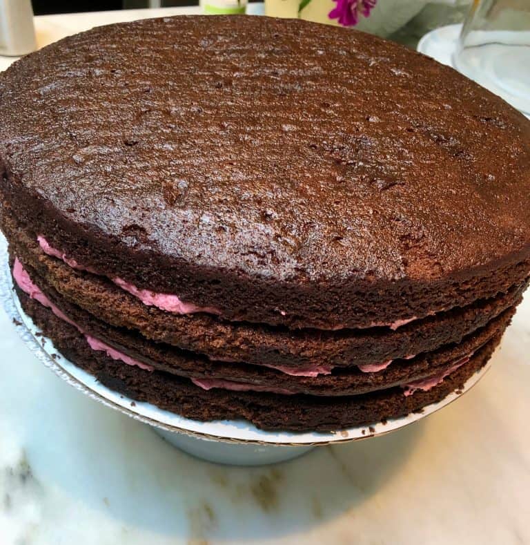 The Absolute Best Chocolate Raspberry Cake Ever Baked