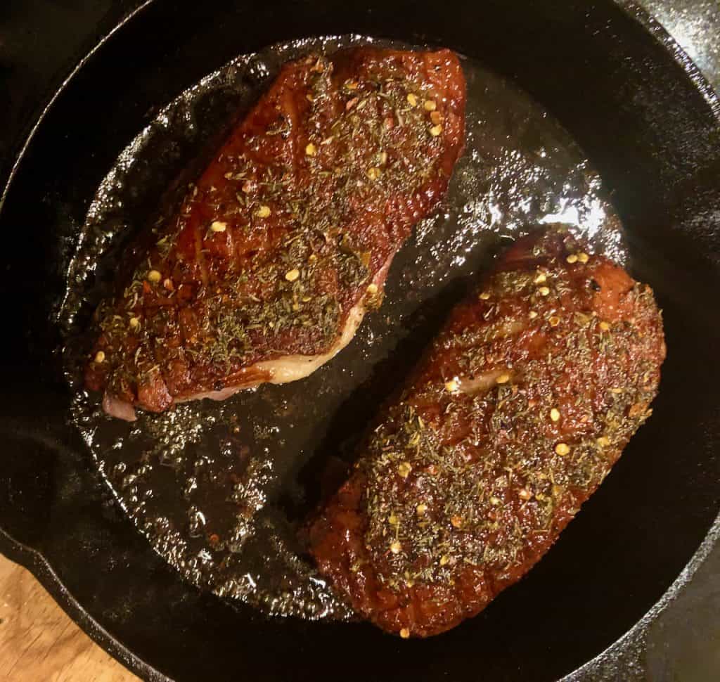 Maple-Lacquered Duck Breast and Duck-Fat Potatoes