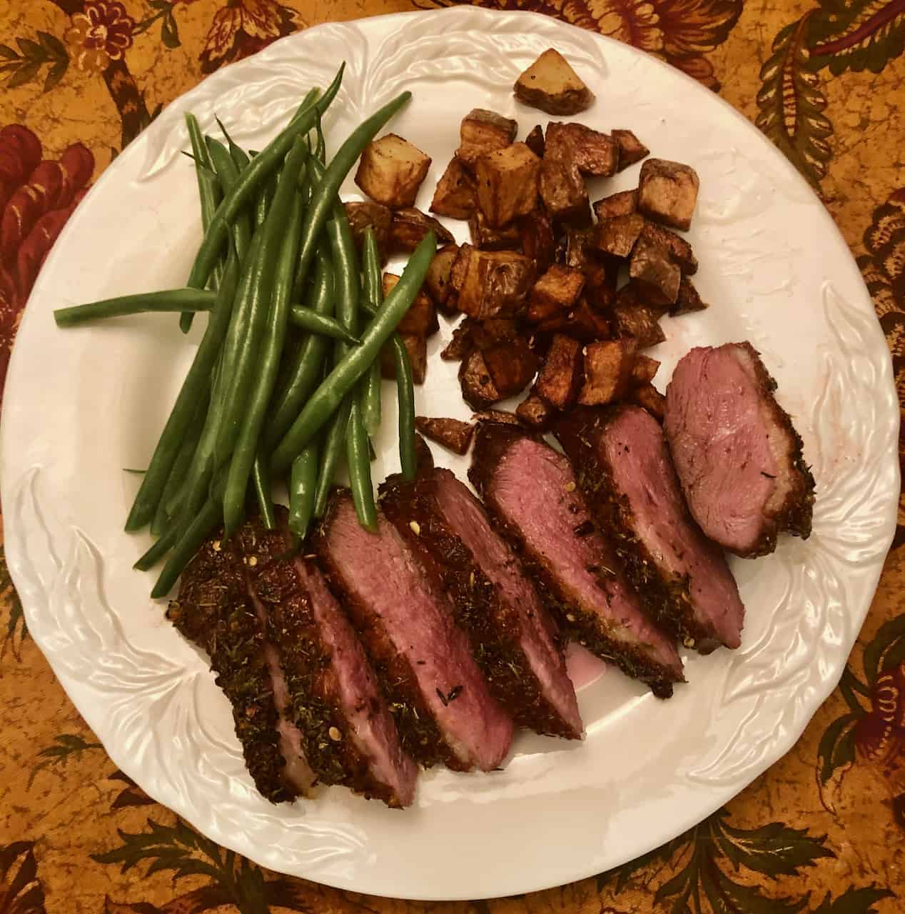 Maple-Lacquered Duck Breast and Duck-Fat Potatoes