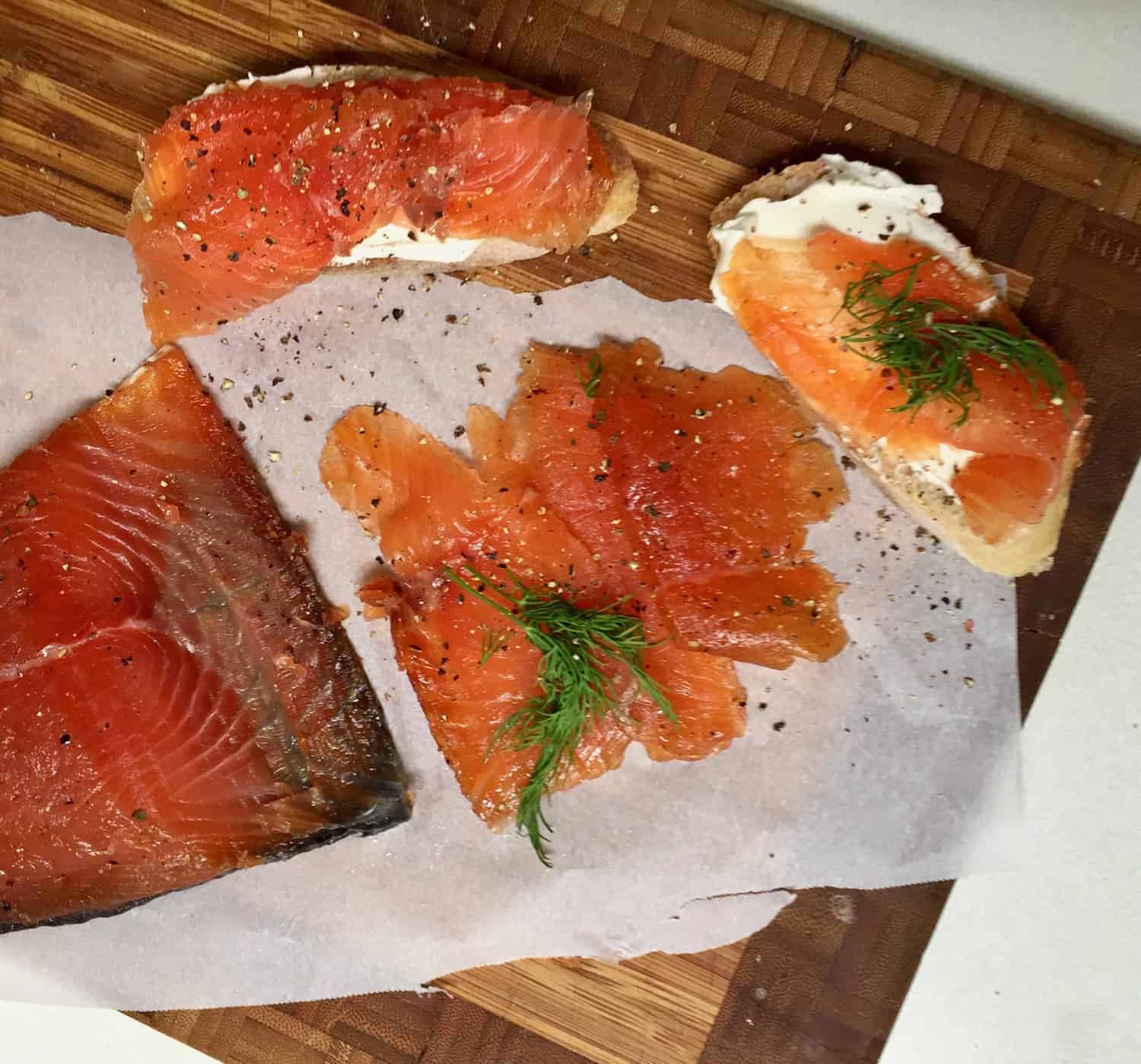 INA GARTEN’S SEARED SALMON WITH SPICY RED PEPPER AIOLI