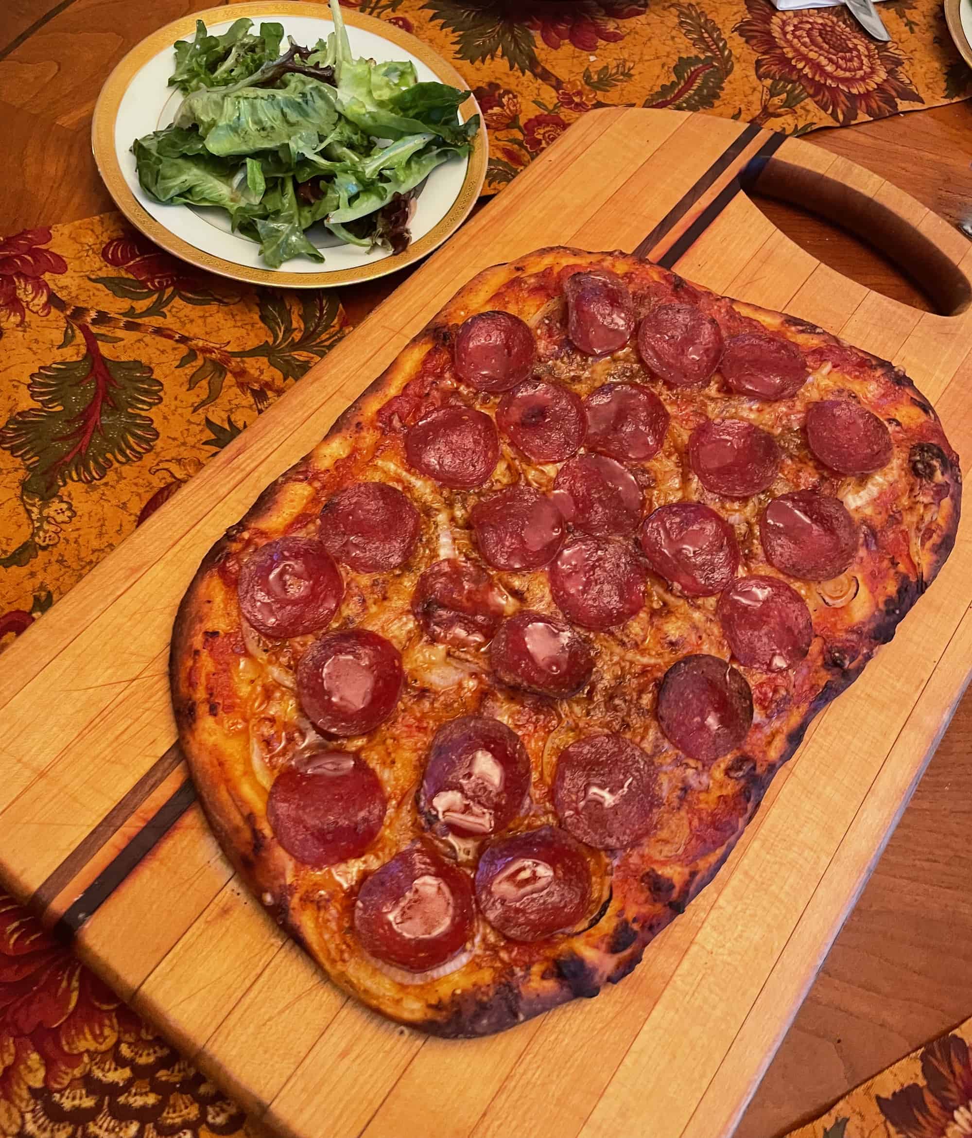 A Lot of Pepperoni Pizza with Spicy Honey Sauce Archives • C H E W I N ...