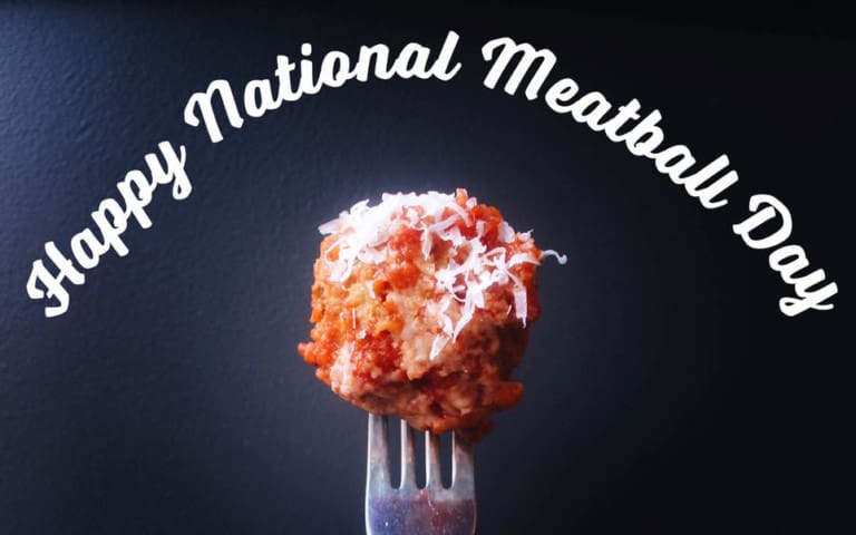 Happy National Meatball Day • C H E W I N G T H E F A T