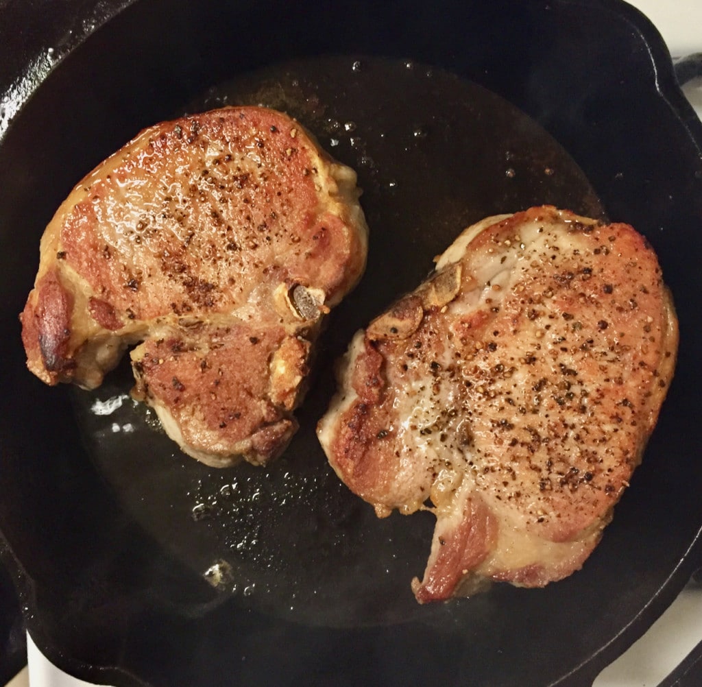 PERFECT PORK CHOPS IN MINUTES