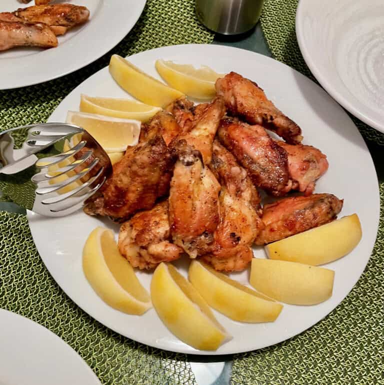 ERIC KIM’S LEMON PEPPER CHICKEN WINGS
