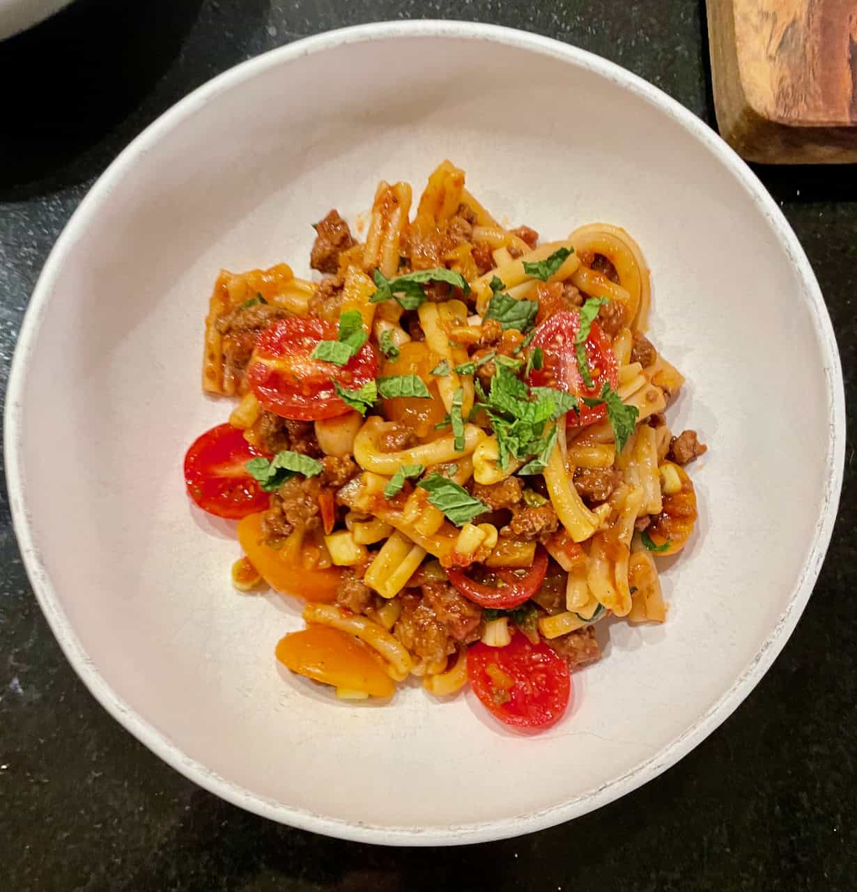 STROZZAPRETI WITH A LAMB RAGU